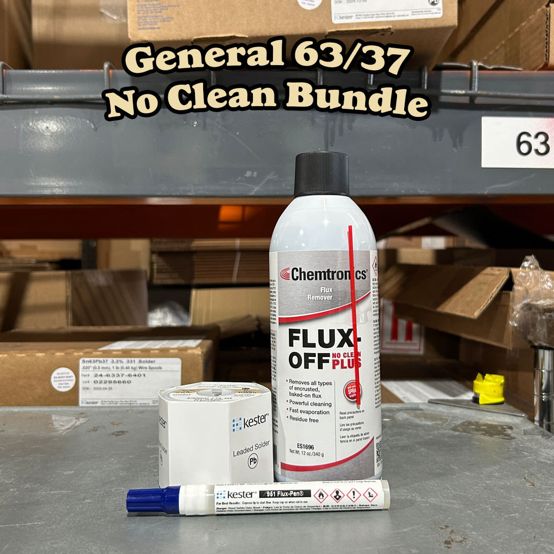 No Clean 63 Leaded Soldering Bundle – Concorde Solder